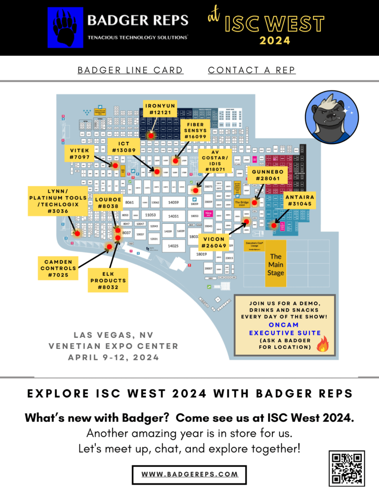 Badger Reps at ISC West 2024 – Badger Reps